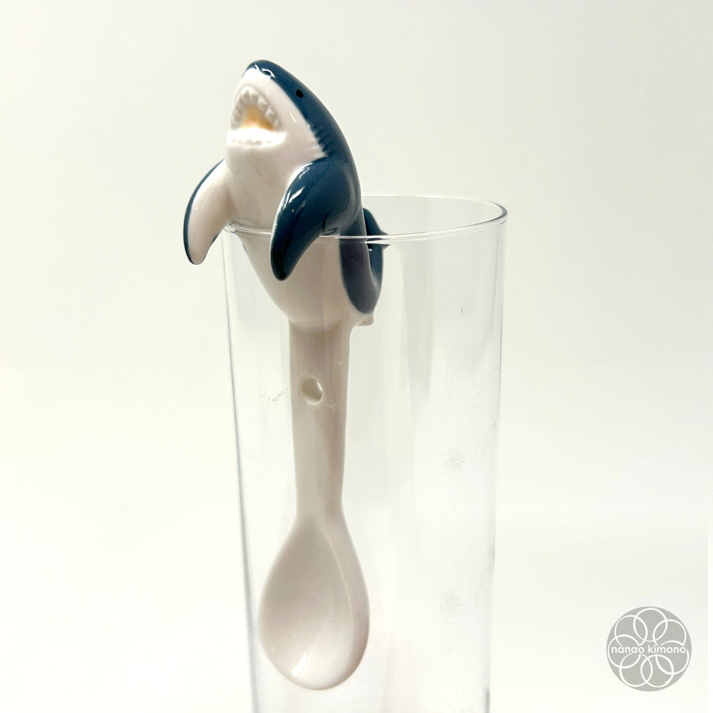Ceramic Spoon - Shark – nanao kimono