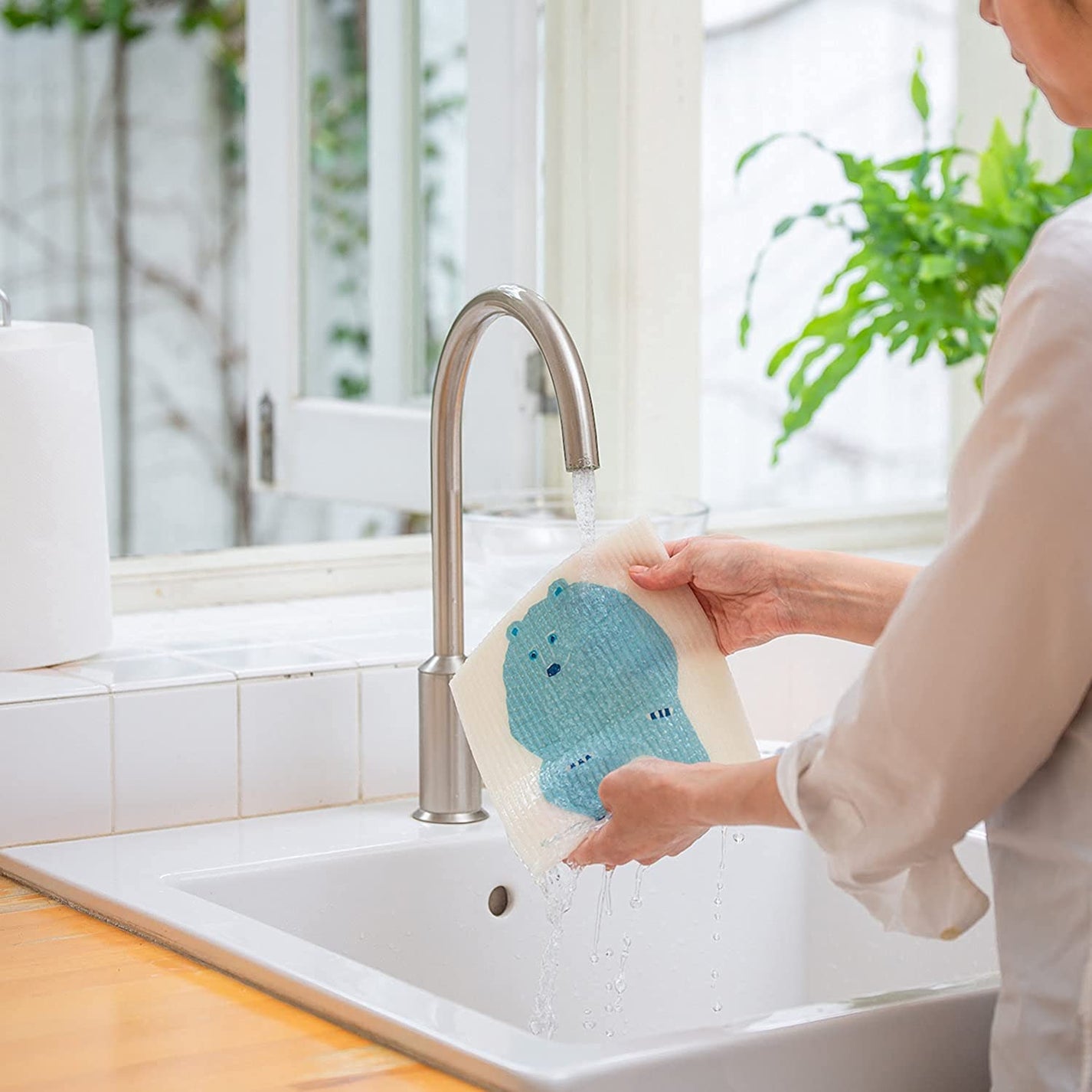 Sponge Wipe - Hedgehog – nanao kimono